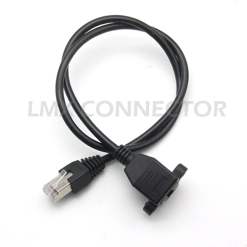 10PCS RJ45 Kabel Man-vrouw 30cm Schroef Panel Moun... – Vicedeal