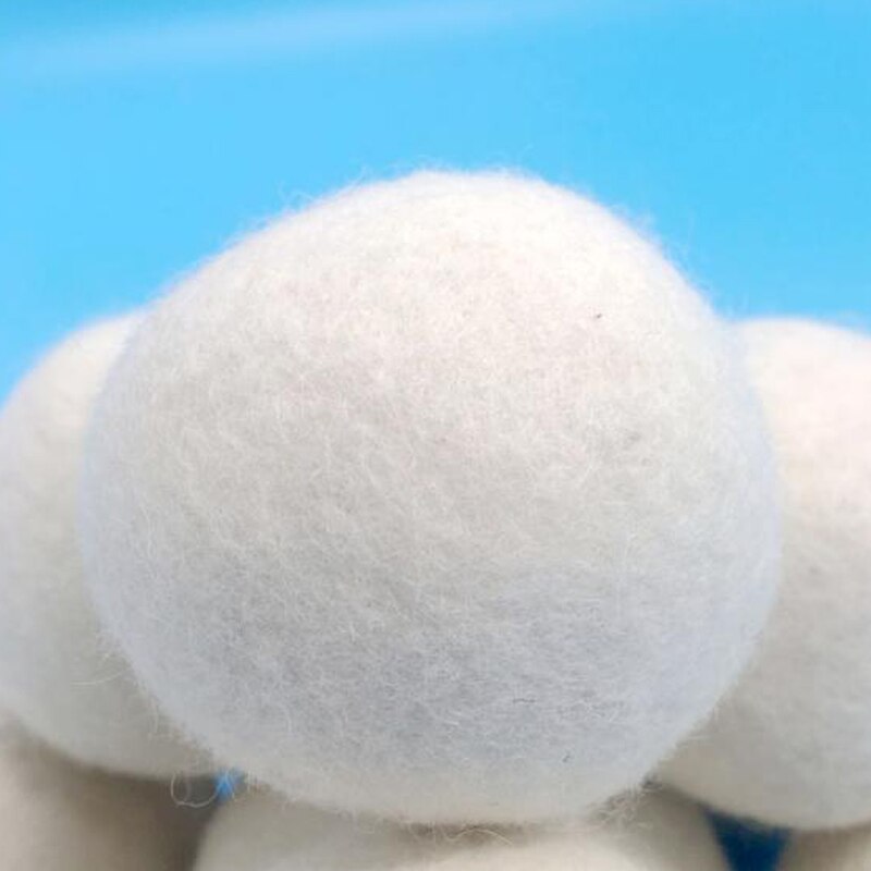 6cm/7cm/8cm White Felt Ball Wool Beads DIY Toys Ma... – Grandado