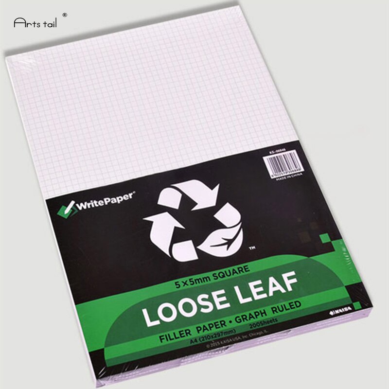 200pcs With holes A4 graph paper 5 * 5mm Office dr... – Vicedeal
