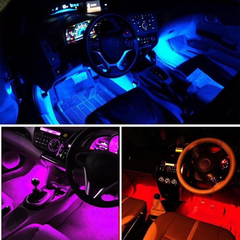 Car RGB LED Strip Light LED Strip Lights Colors Ca... – Grandado
