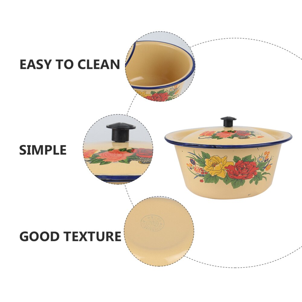 1Pc Vintage Antique Hand Washing Basin Tureen Pot ... – Grandado