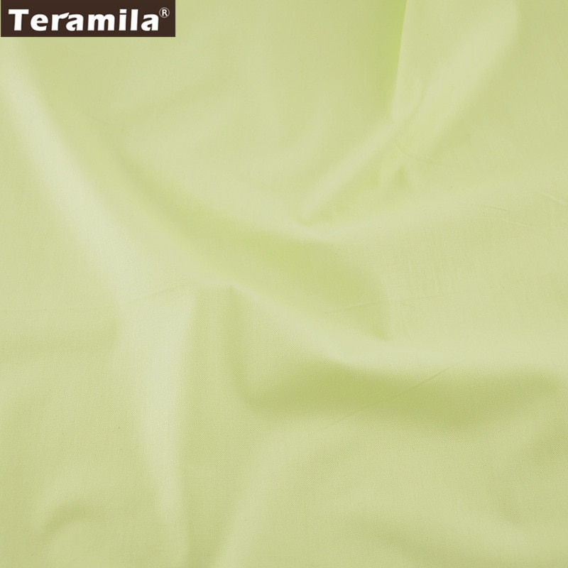 100% Cotton Fabric Solid Light Green Color Designs... – Grandado