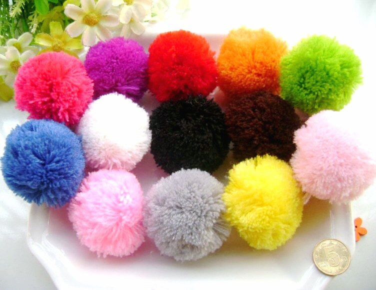 15pcs Yarn Pom Poms Crafty Jewelry Making Decorati... – Vicedeal