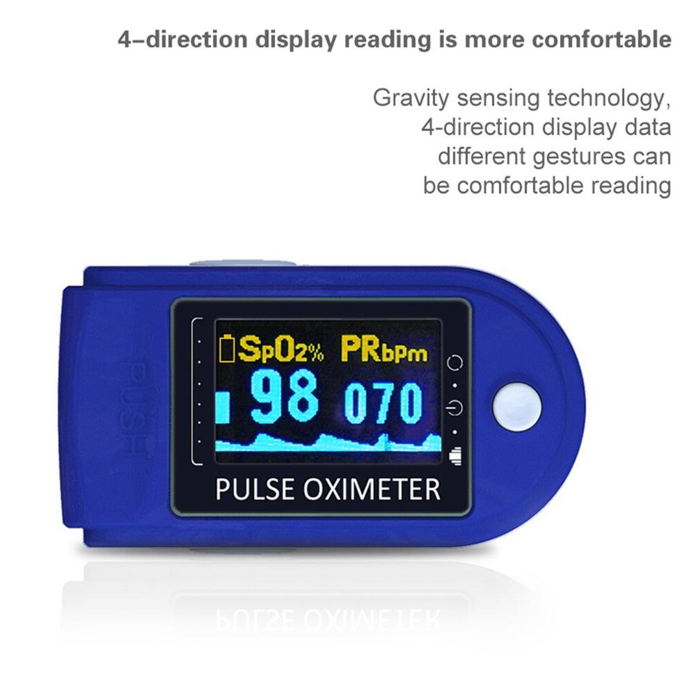 Finger Oximeter With Strap Lanyard Fingertip Pulse... – Grandado