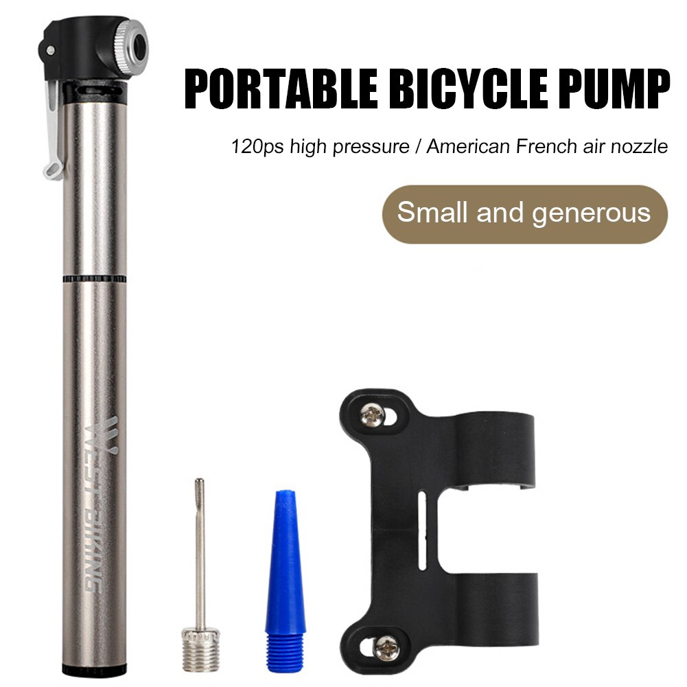 WEST BIKING Mini Bicycle Pump Aluminum Alloy Cycli... – Grandado