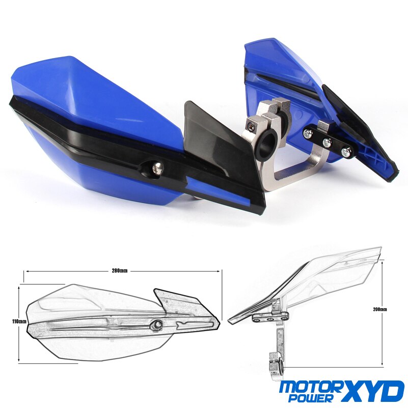 Motorcycle 7/8" Handguard Hand Protectors MX Dirt ... – Vicedeal