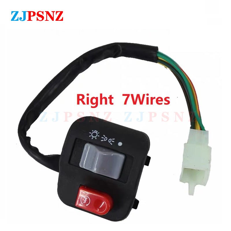 Motorcycle Handlebar Headlight Turn Signal Horn St... – Vicedeal