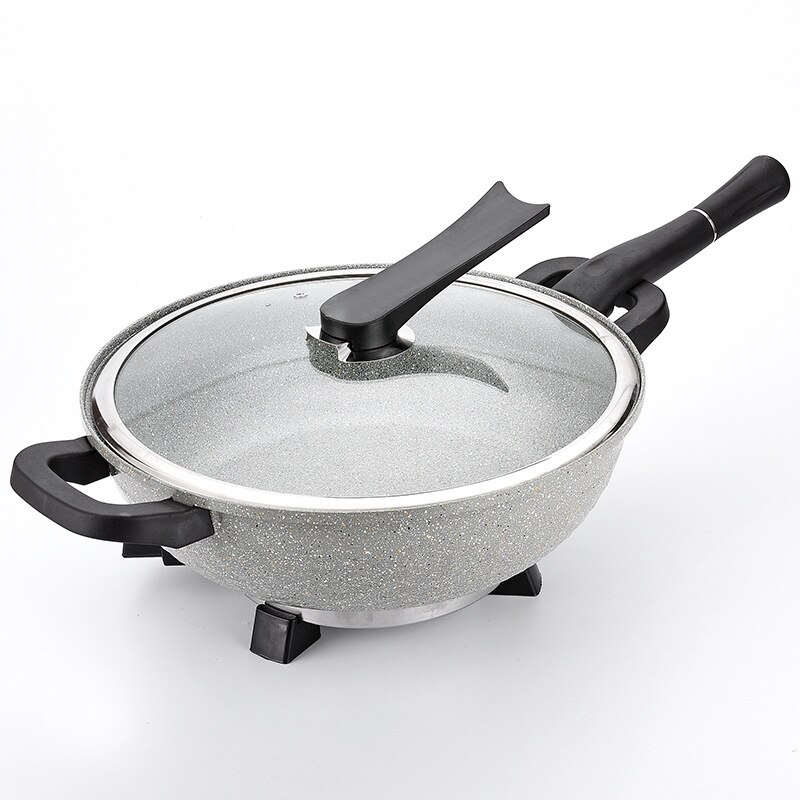 36CM wheat rice stone electric frying pot vacuum h... – Vicedeal