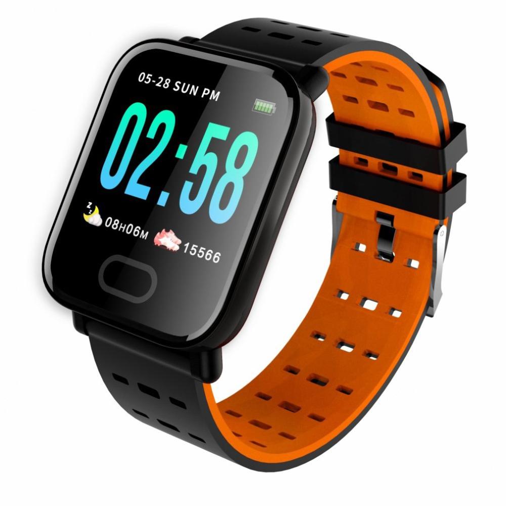 A6 Color Screen Smart Bracelet Real-time Heart Rat... – Grandado