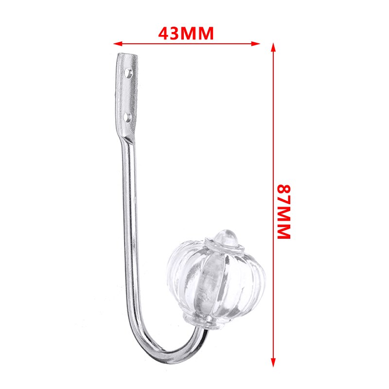 2pcs Crystal Ball Metal Curtain Holdback Zinc Meta... – Grandado