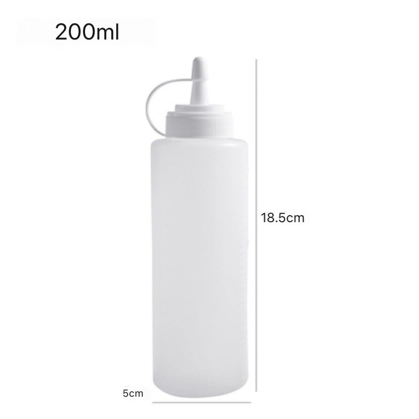 1 piece home kitchen plastic squeeze sauce bottle ... – Grandado