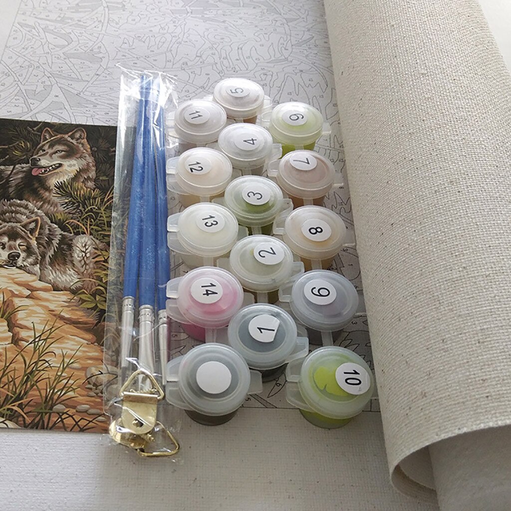 Oil Painting Kit Character Pattern Handmade Digita... – Grandado