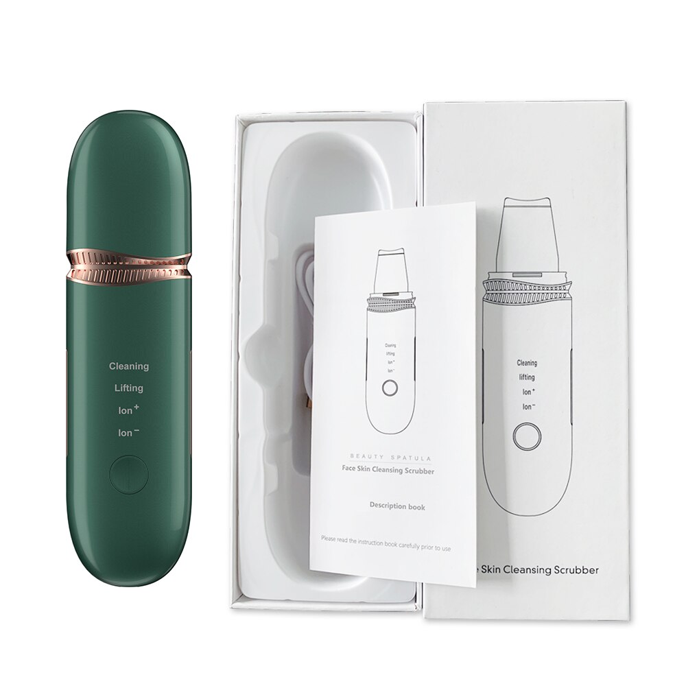 Ultrasonic Cleaner Face Skin Scrubber Blackhead Re... – Vicedeal