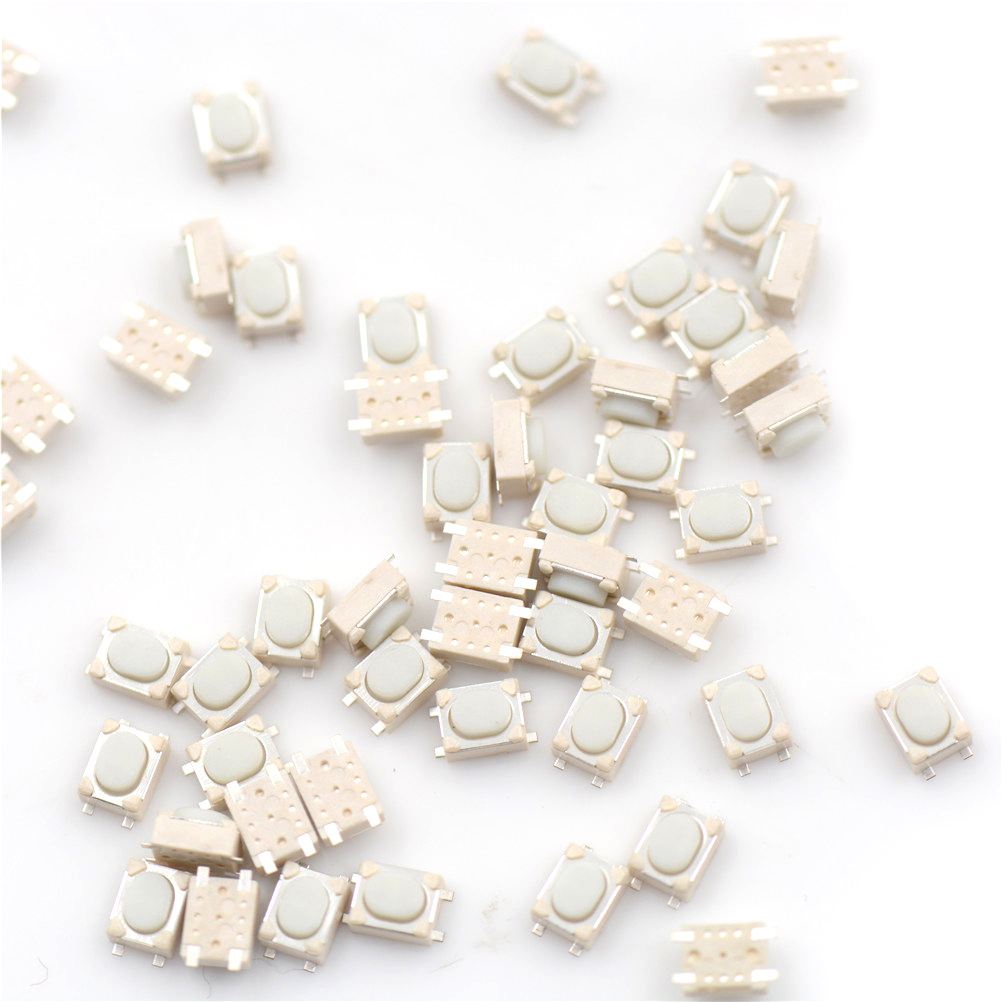 50 Stks/partij Micro Knop Tact Switch Smd 4Pin 3X4... – Vicedeal