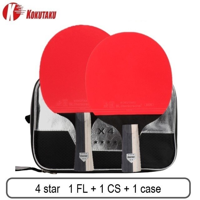 KOKUTAKU ITTF 4/5/6 Star Ping Pong Racket Carbon T... – Grandado