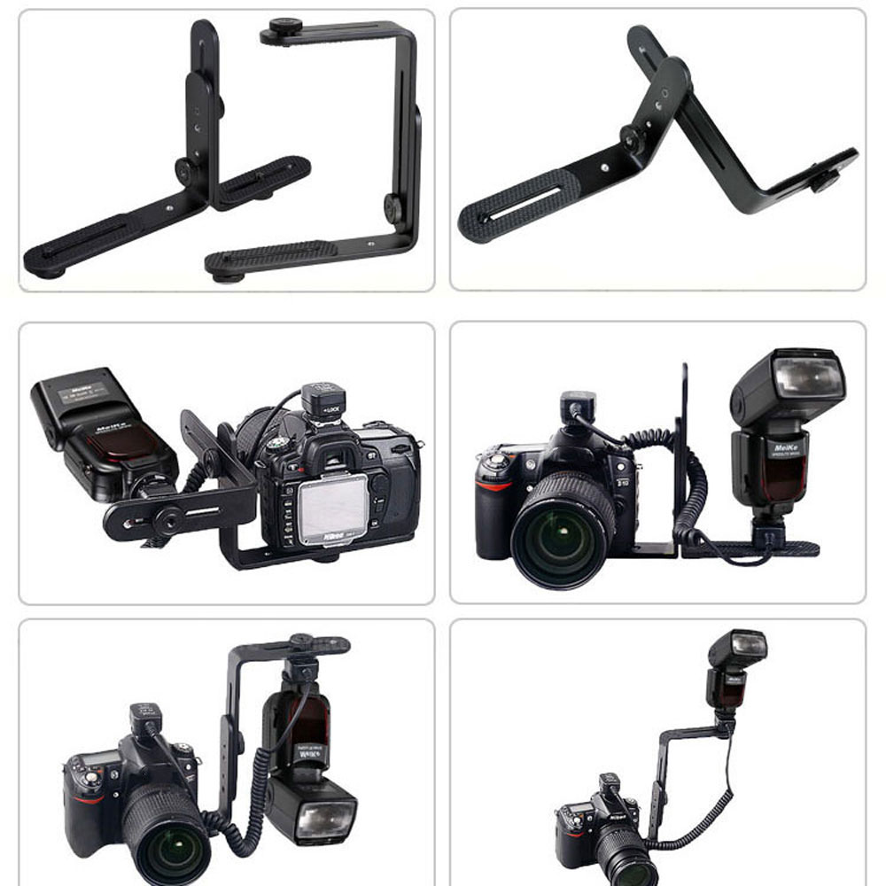 Andoer Double Dual L Shaped Speedlite Camera LED F... – Grandado