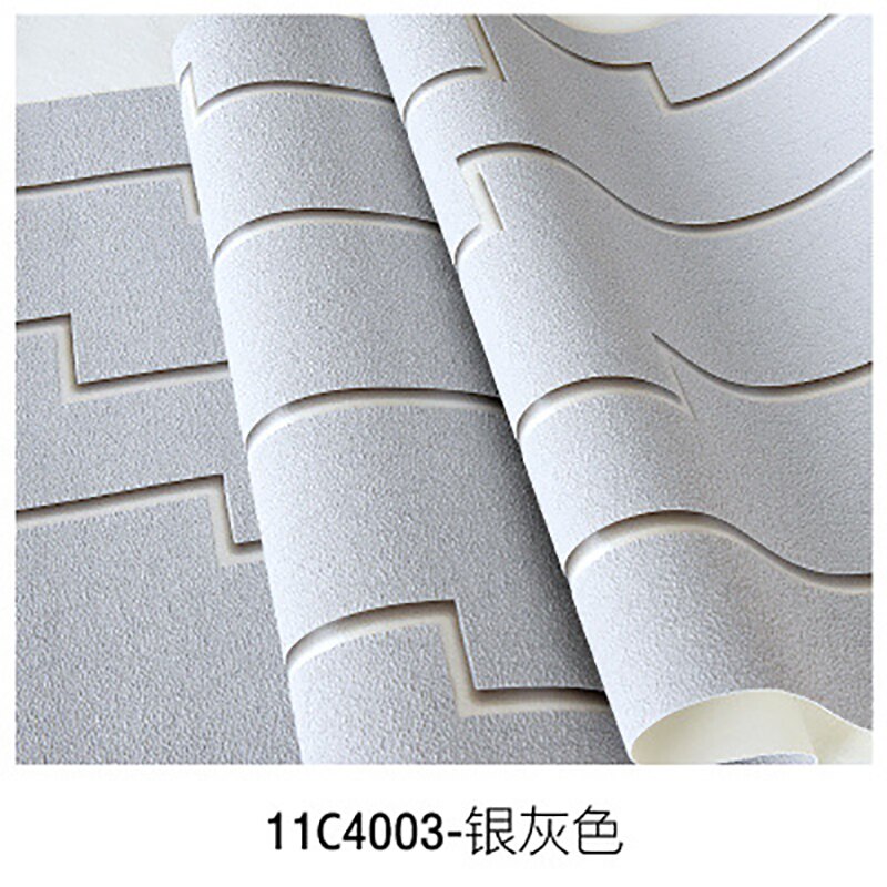 Moderne Fluwelen Behang Eenvoudige Slaapkamer Woon... – Vicedeal