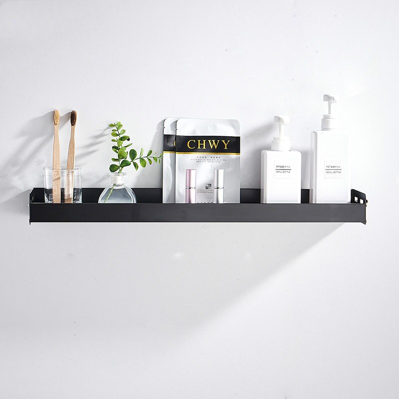 free punching bathroom shelf bathroom storage rack... – Vicedeal