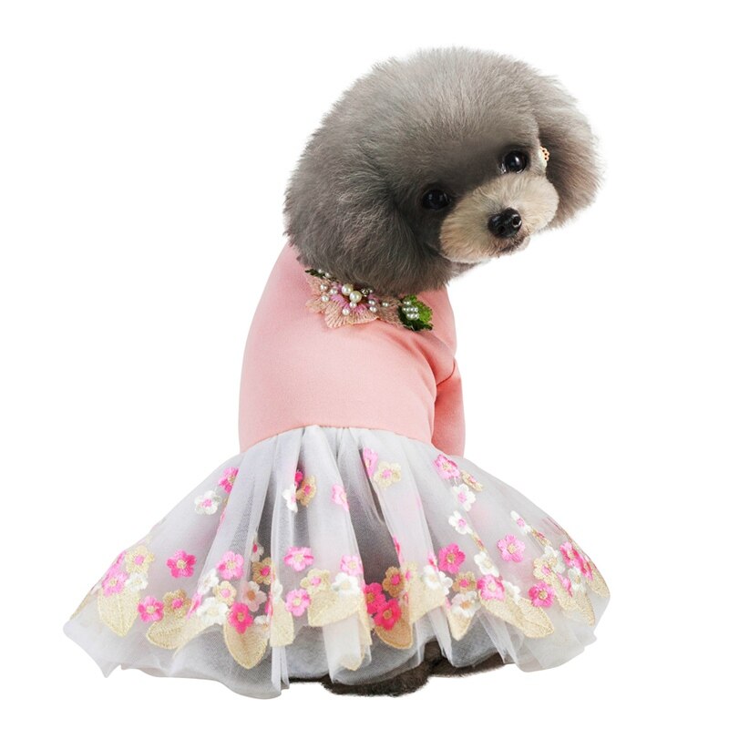 Zomer Hond Jurk Hond Kleding Geborduurde Rok voor ... – Grandado Zomer Hond Jurk Hond Kleding Geborduurde Rok voor ... – Grandado