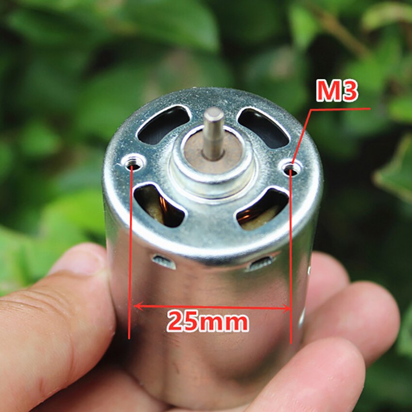 545 high power 6V 1.4V DC motor, positieve en nega... – Vicedeal