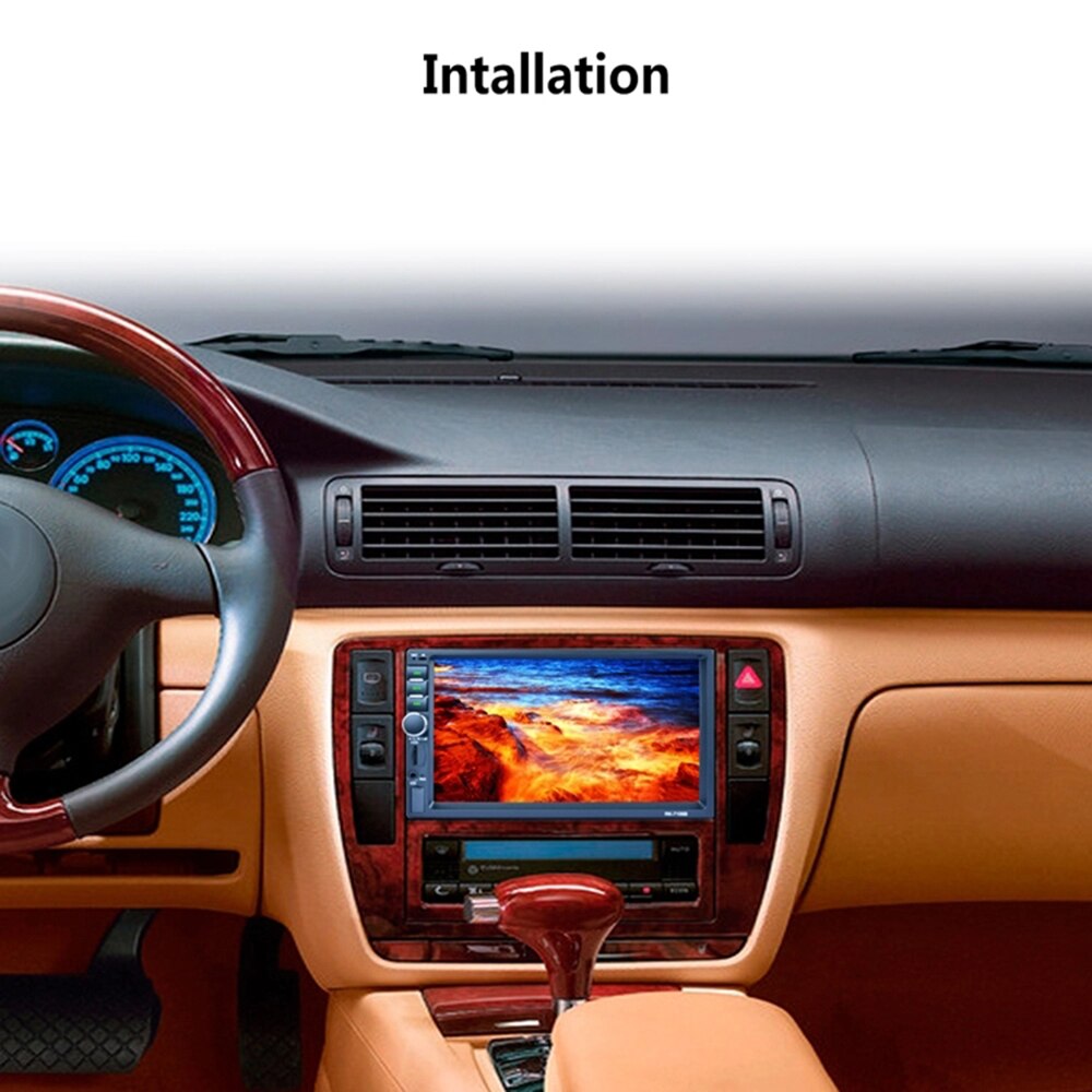7156B Car MP5 HD 7inch Touch Screen 2Din Bluetooth... – Grandado