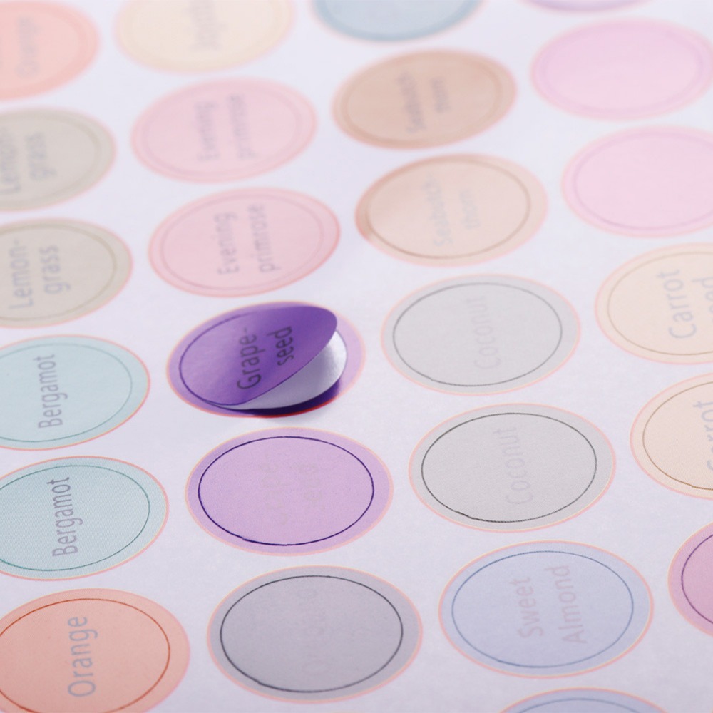 576Pcs/Sheet Kleurrijke Papier Stickers Etiketten ... – Vicedeal