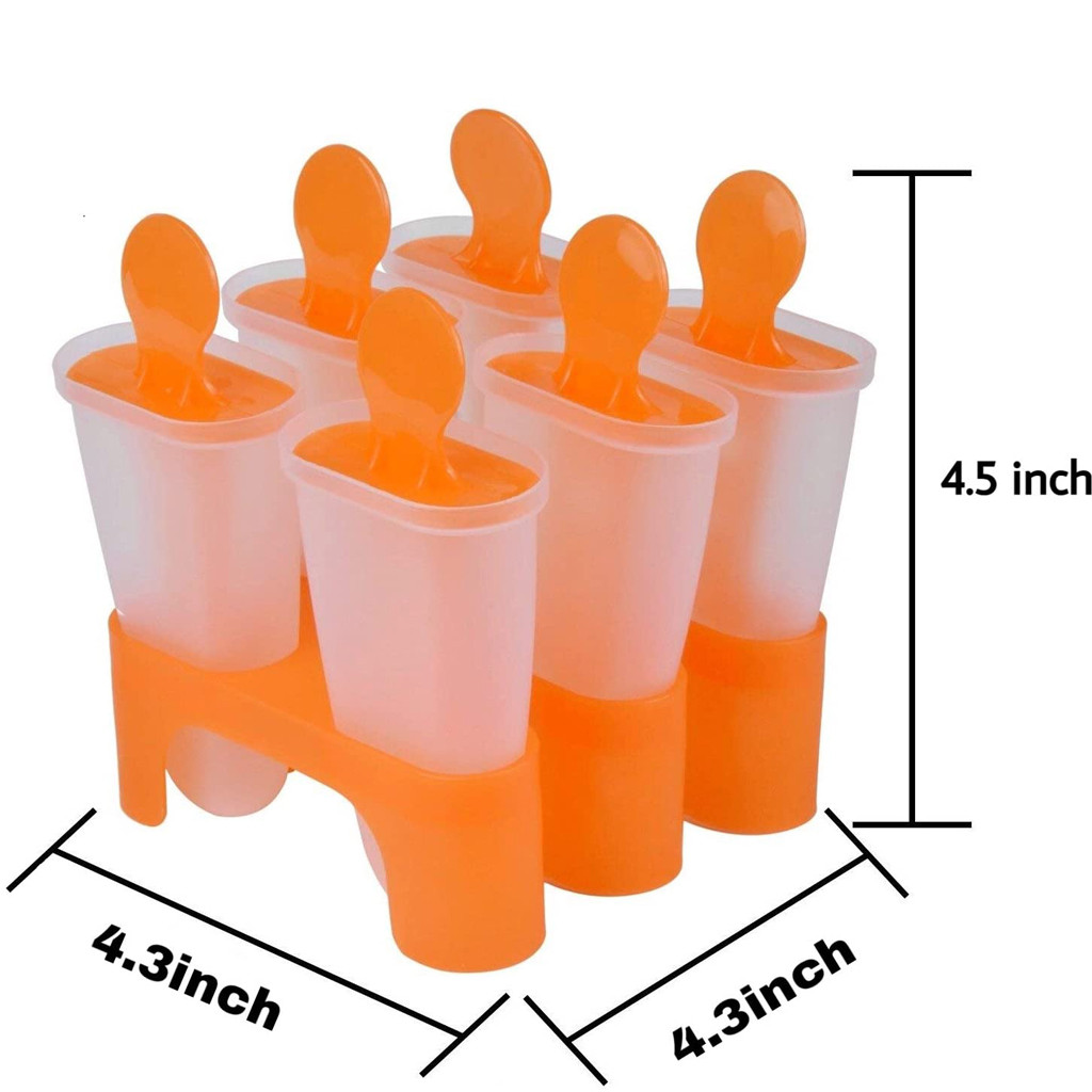 40@ Ice Lolly Moulds Reusable Diy Ice Cream Popsic... – Grandado