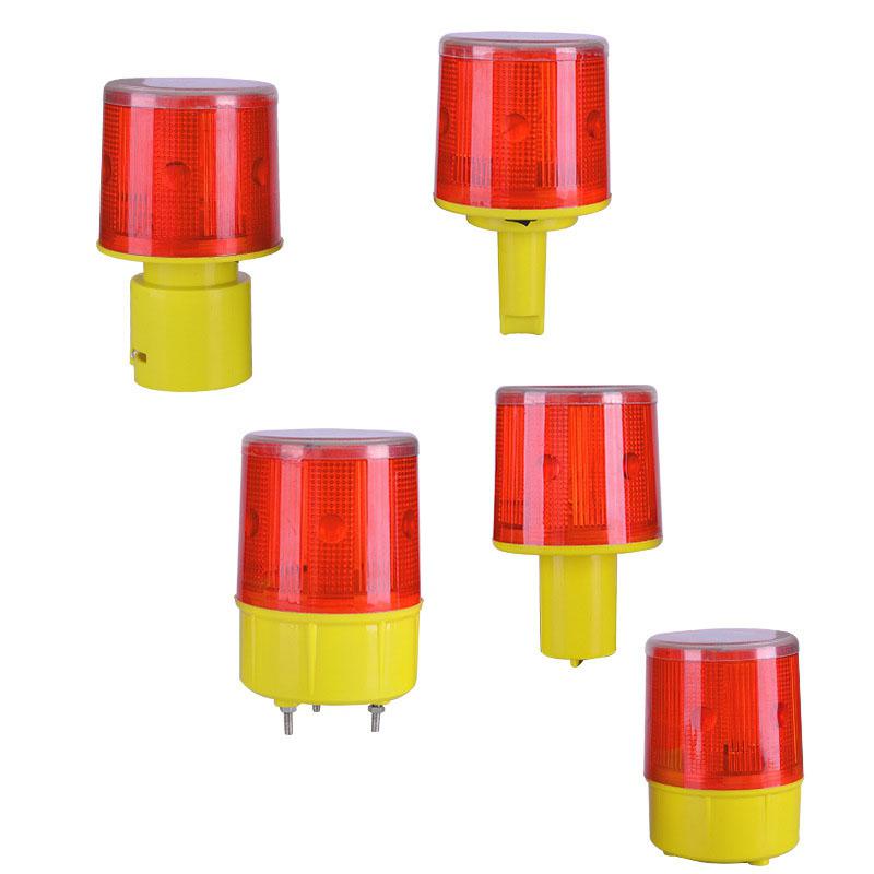 4 Types 3 Leds Solar Powered Traffic Warning Light... – Grandado