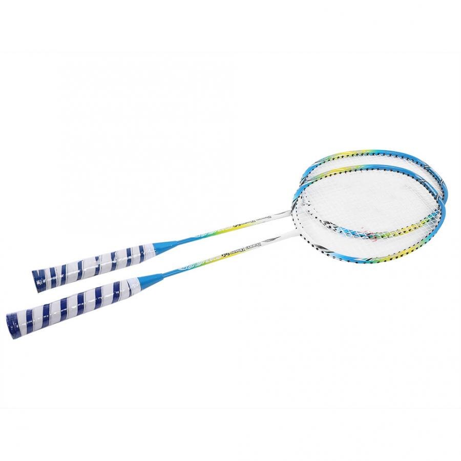 1 Pair Carbon Fiber Badminton Racket Set Lightweig... – Vicedeal