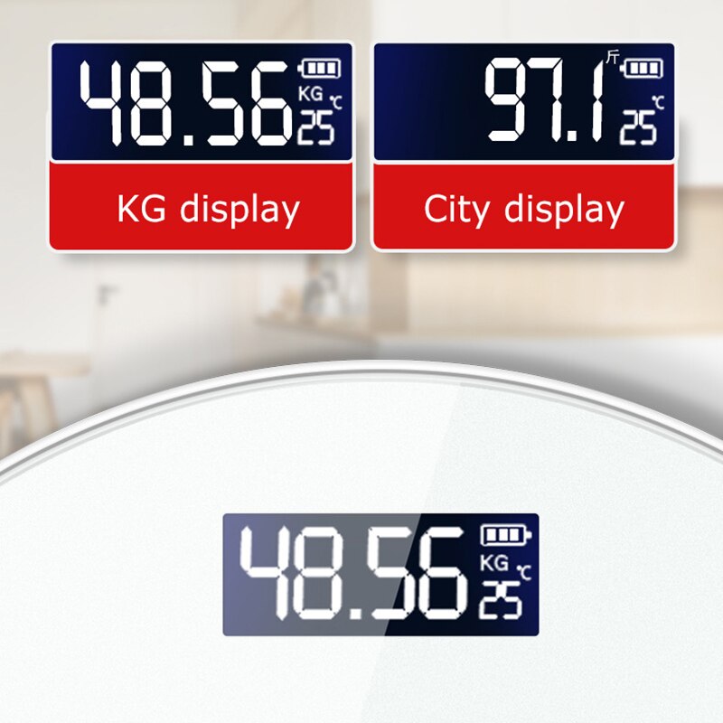 Body Electronic Smart Weighing Scales Bathroom Bod... – Grandado