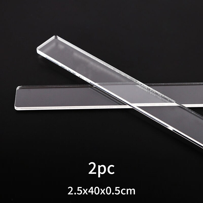 2Pcs Acrylic Biscuit Cake Rolling Tool Balance Rul... – Grandado