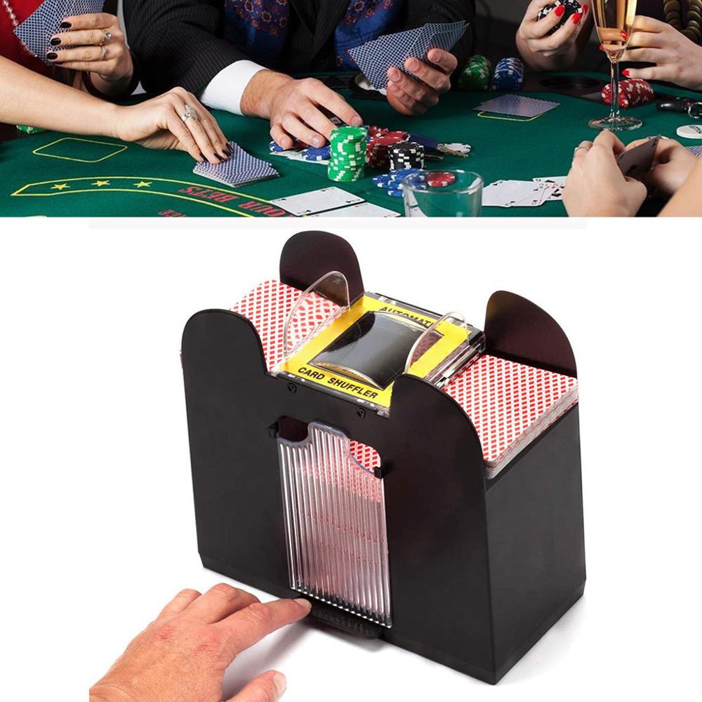 Board Game Automatic Poker Card Shuffler Wooden El... – Vicedeal