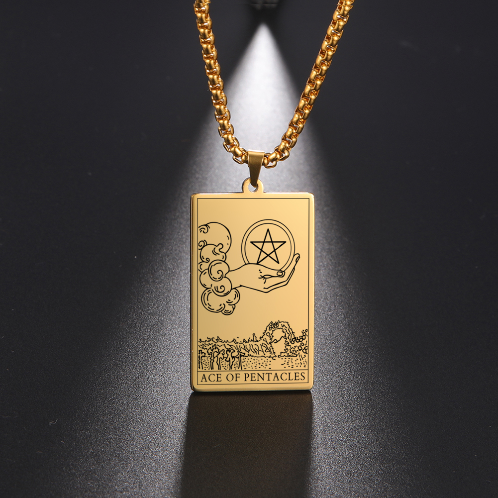 Dawapara Amulet Pentacles Tarot Card Hanger Box Ke... – Grandado
