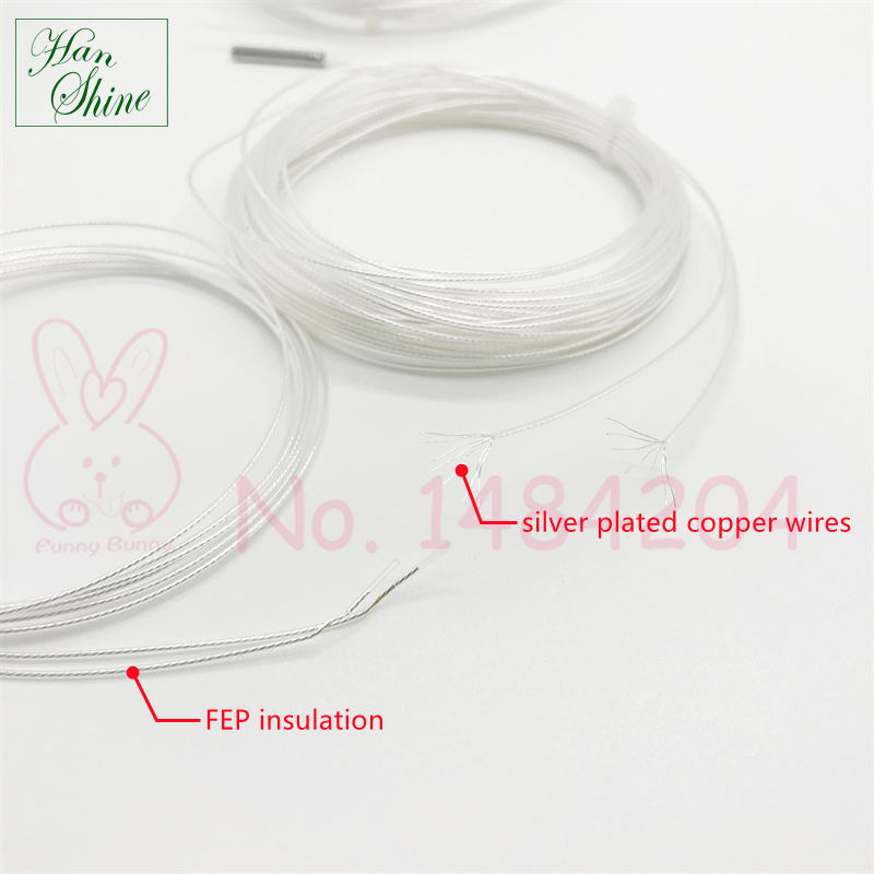 5 PCS Rtd Pt100 Probe 3mm * 30mm 1m 2m 5m 2 Wire H... – Grandado