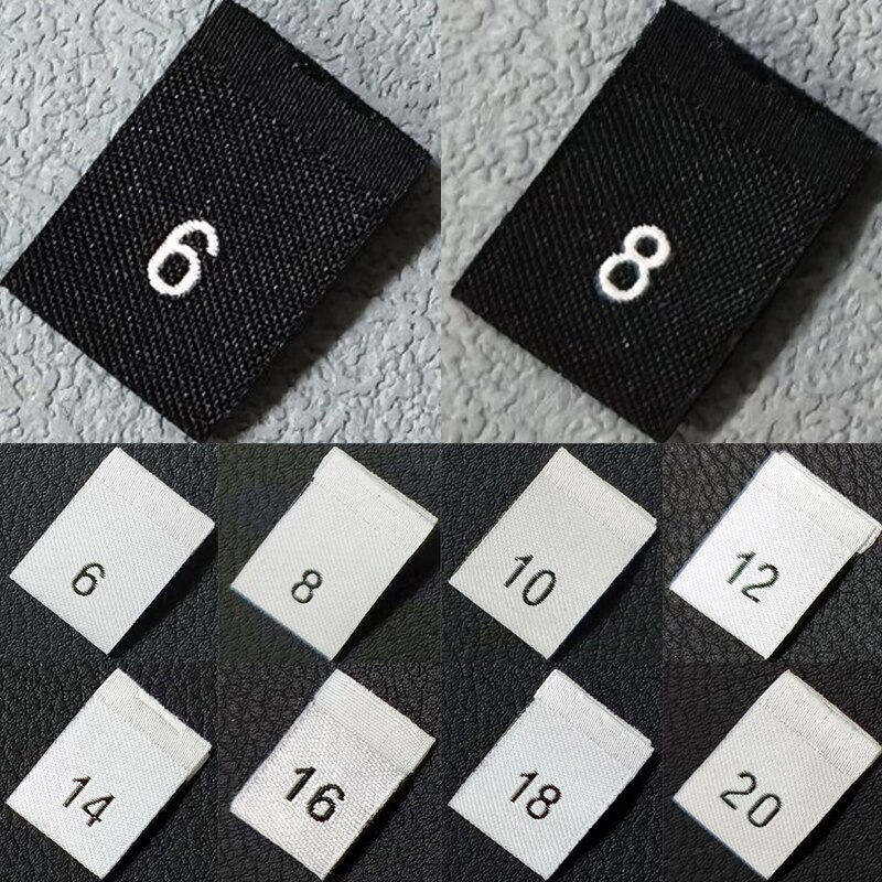 100PCS Clothes Size Labels Folded Cloth Labels Gen... – Vicedeal