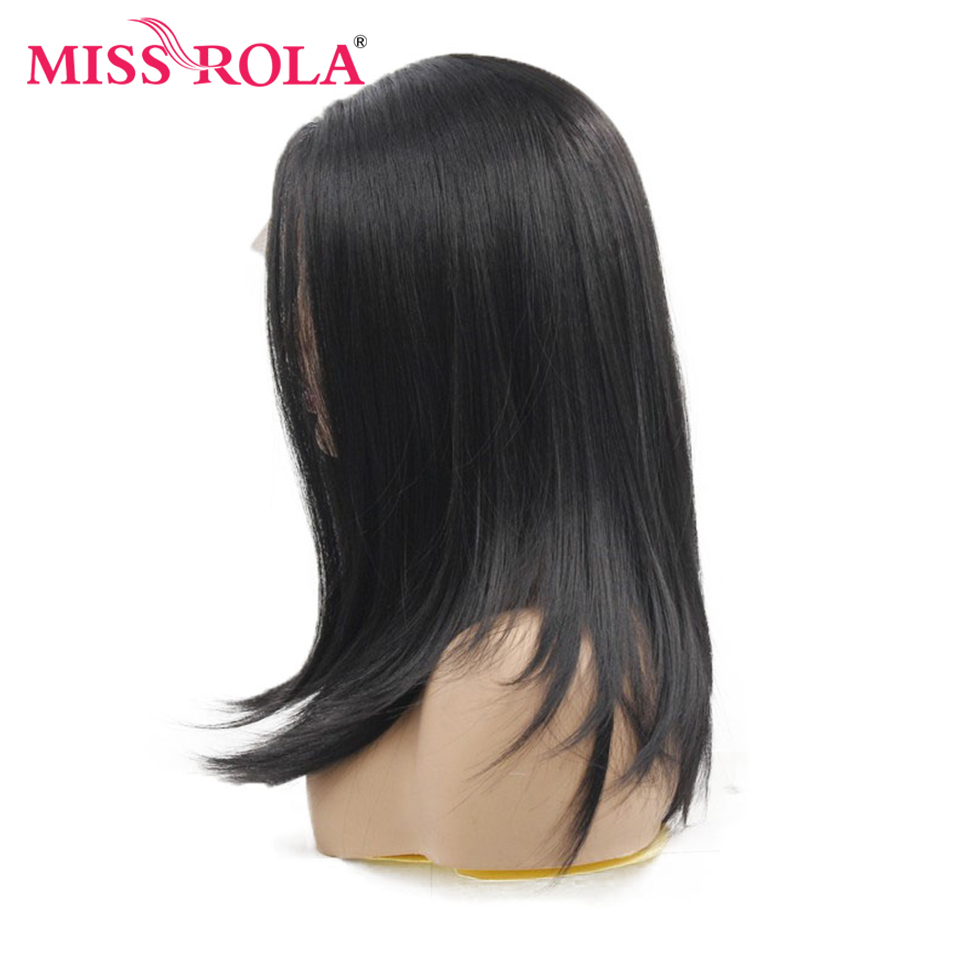 Miss Rola Natural Black Lace Front Synthetische Pr... – Grandado