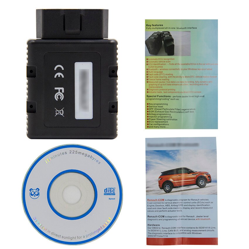 For Renault-COM Work to Key Programmer/ECU/Airbag ... – Vicedeal