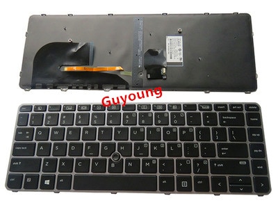 Laptop Backlit Engels Toetsenbord voor HP Eliteboo... – Vicedeal