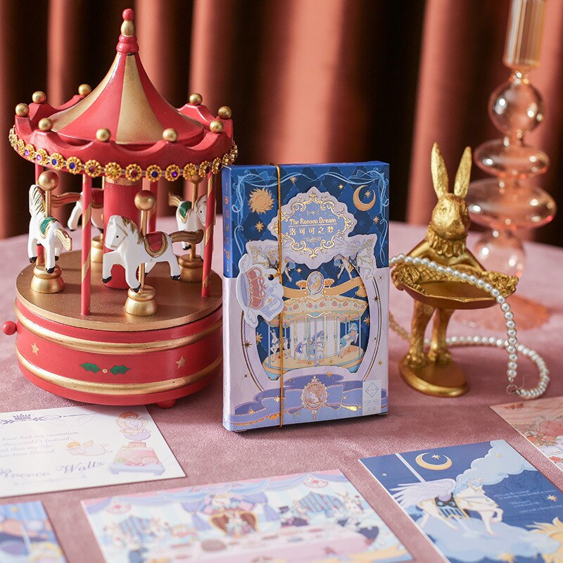 30 Stks/set De Rococo Droom Serie Postcard Creatie... – Grandado