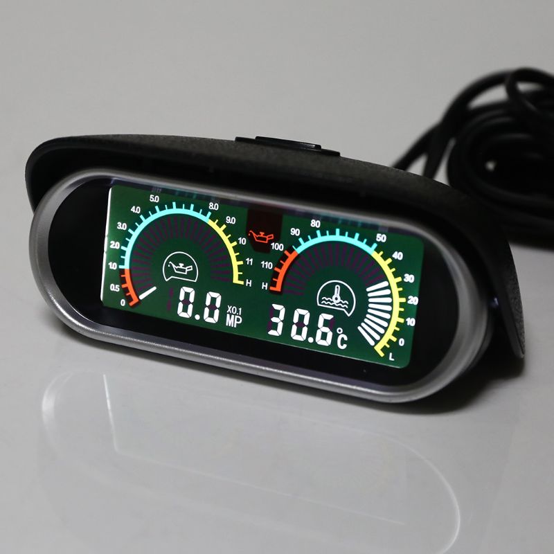2 Functies 12V/24V Universele Truck Auto Oliedrukm... – Vicedeal