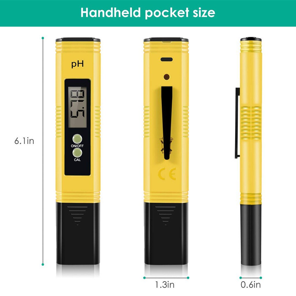 hoch Richtigkeit 0.01 LCD Digital PH Meter Tester ... – Grandado