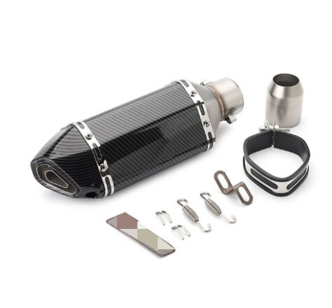 51mm Universal Modified Motorcycle Exhaust Pipe Si... – Vicedeal