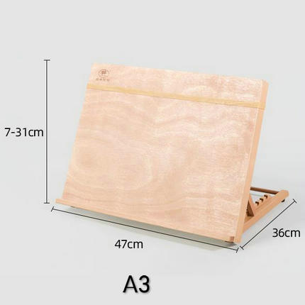 Desk Wooden Drawing Board Easel Stand A2 A3 Drawin... – Grandado