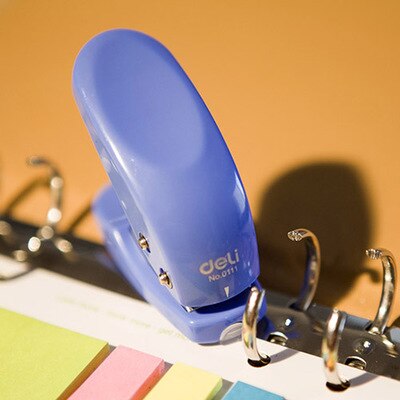 deli 0111 portable pocket-size single hole punch l... – Vicedeal