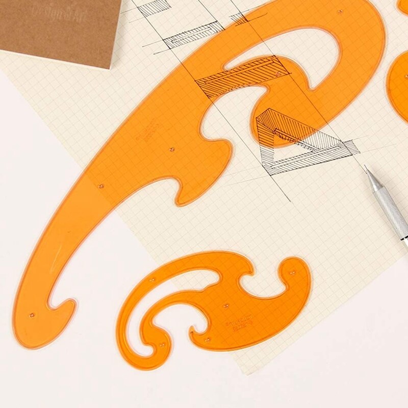 7 Architecture Drawing Templates French Curve Rule... – Grandado