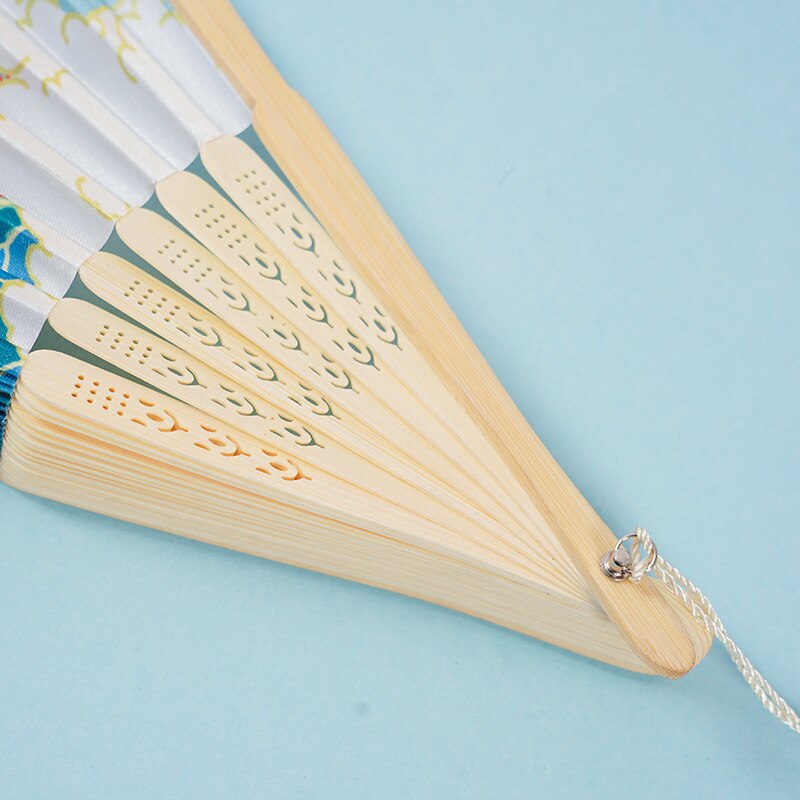 Vintage Folding Fan Chinese Style Flowers Hand Fan... – Grandado