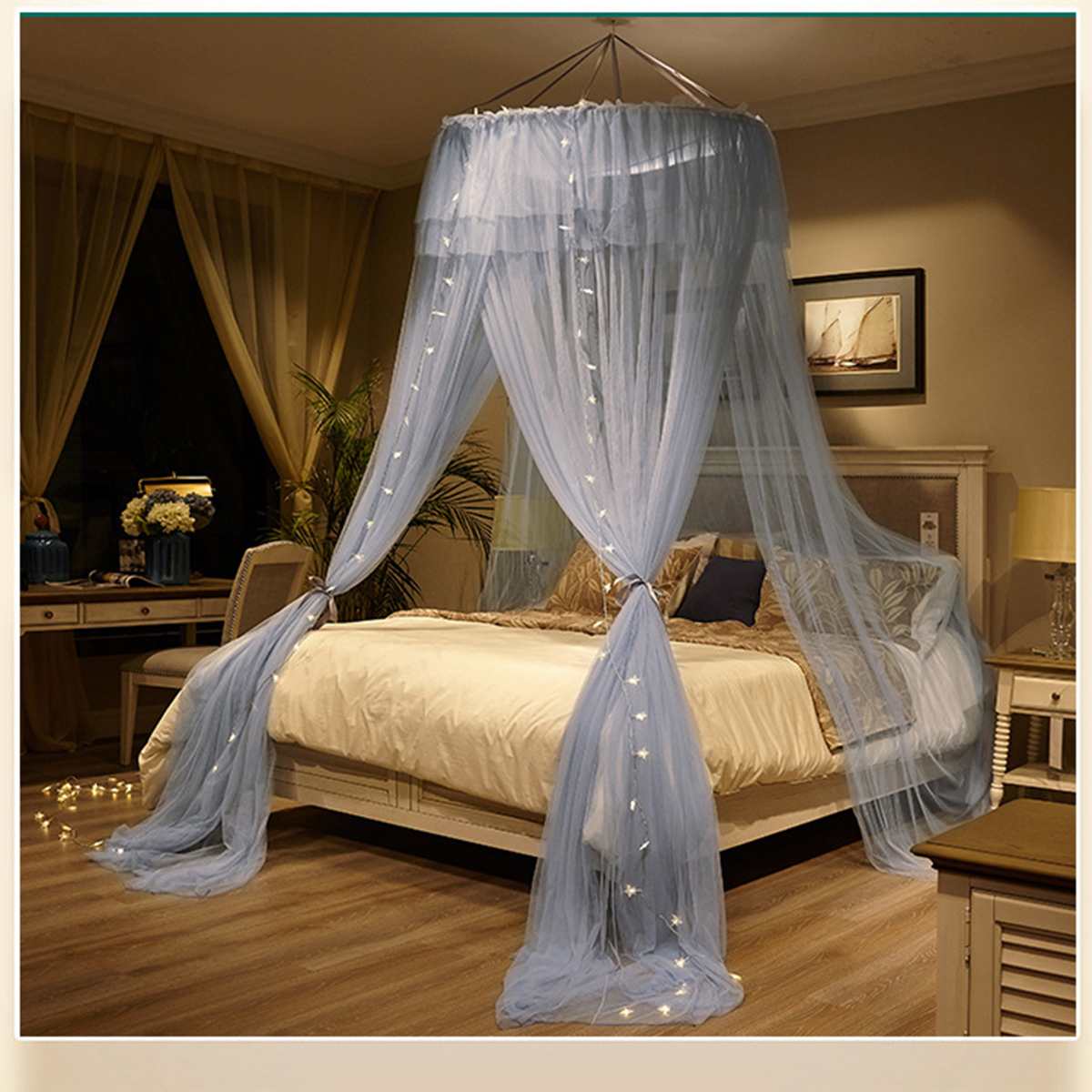 Bett Baldachin Aufgehängt Moskito Netz Prinzessin ... – Grandado
