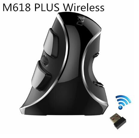 Delux M618 PLUS Vertical Mouse Gaming Wired Ergono... – Vicedeal