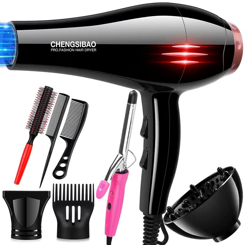 220V 1200W Hair Dryer Strong Power Barber Salon St... – Grandado