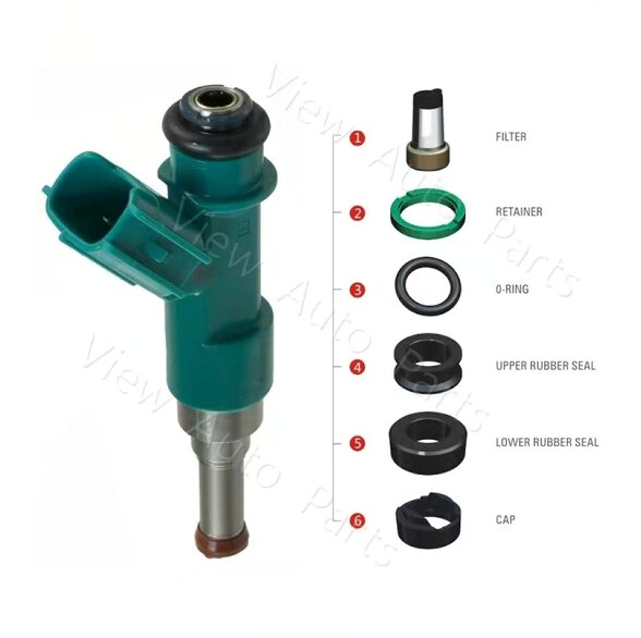 10 Set Brandstof Injector Reparatie Seal Kit Voor ... – Grandado